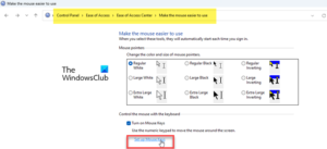 Add or Remove Mouse Keys Icon on Taskbar in Windows 11