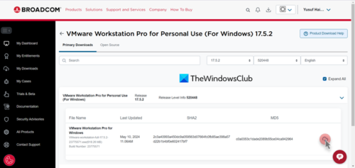 Create VM using VMware Workstation Pro and Fusion Pro for free