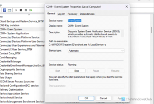 Failed to create System Restore Point (0x80070422)
