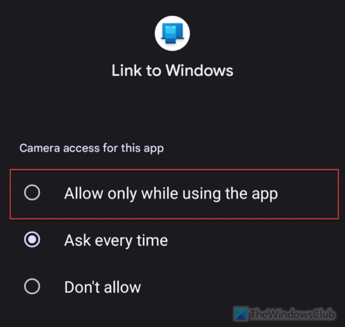 Phone Link Invalid QR Code error [Fix]