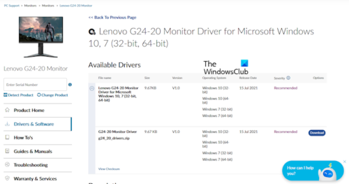 How to update your Monitor firmware of a Windows 11/10 computer