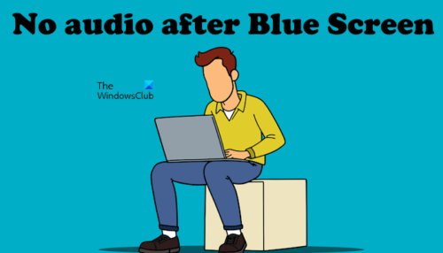 No Audio after Blue Screen in Windows 11/10