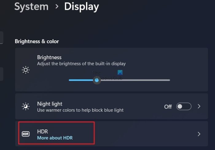 Windows Brightness Control not working or changes automatically