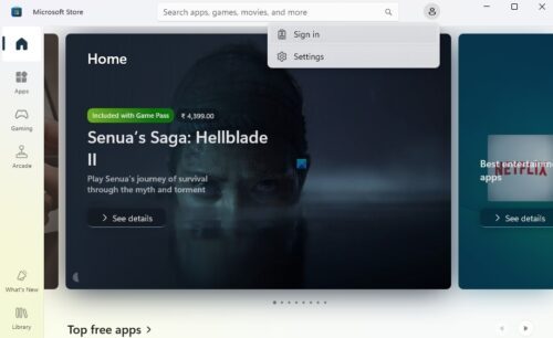 Fix 0xC0EA000A Microsoft Store Error on Windows 11