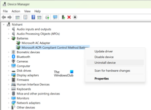 Laptop says Low battery message even when plugged in