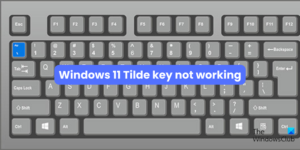 Windows 11 Tilde key not working [Fix]