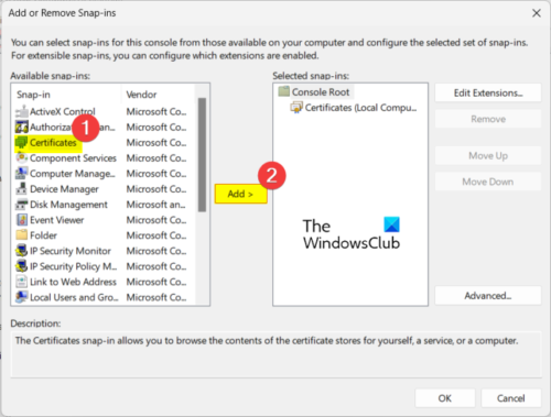 Generate Certificate Signing Request (CSR) in Windows Server