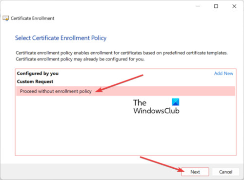 Generate Certificate Signing Request (CSR) in Windows Server