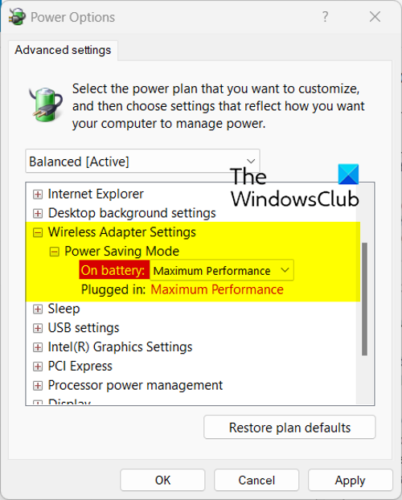 Network Adapter automatically disables itself randomly Windows 11