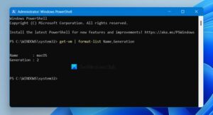 How to tell if Hyper-V VM is Generation 1 or Generation 2
