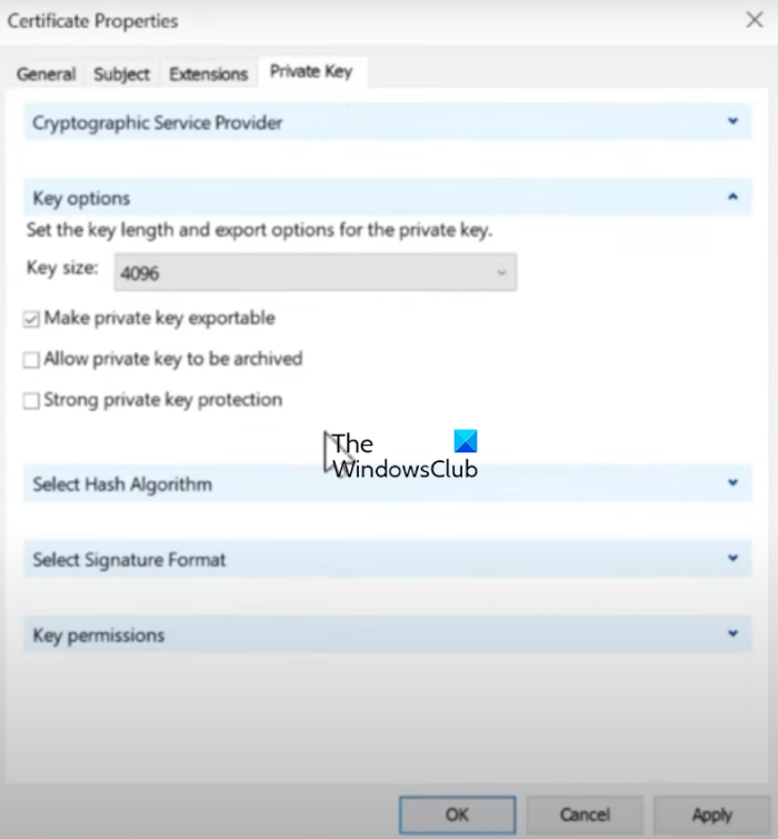 Generate Certificate Signing Request (CSR) in Windows Server