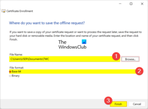 Generate Certificate Signing Request (CSR) in Windows Server