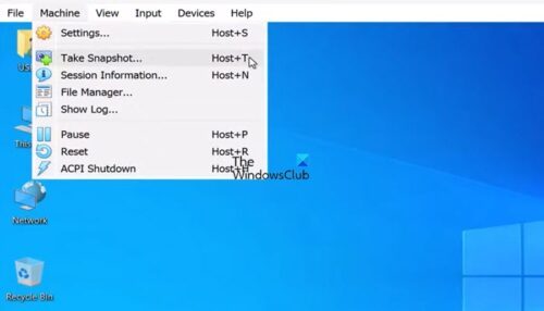How to Take, Restore and Use Snapshots in VirtualBox