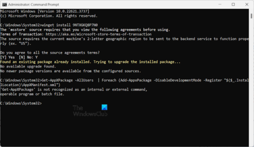 CrossDeviceService.exe Bad image or Parameter is incorrect errors