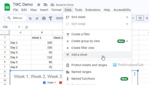 How to use Google Sheets Slicer?