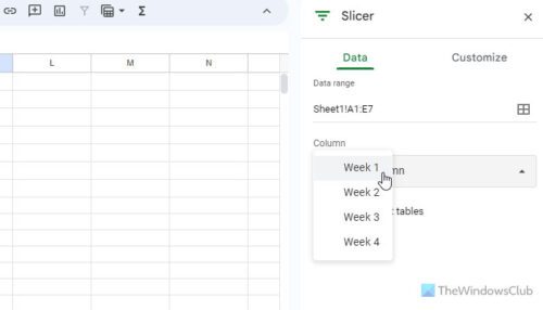 How to use Google Sheets Slicer?