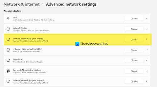 VMWare VM unable to connect to the Internet