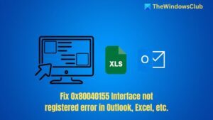 Fix 0x80040155 Interface not registered error in Outlook, Excel, etc.