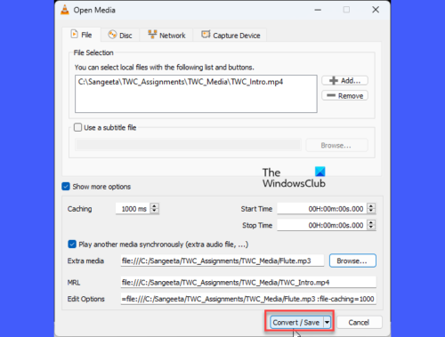 How to merge Audio and Video in Windows 11/10