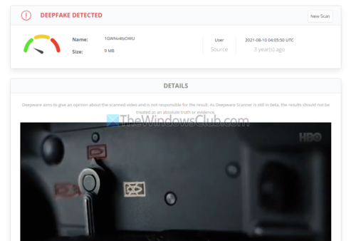 How to detect Deepfakes on Windows PC