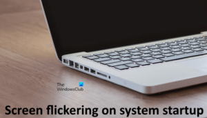 Fix Screen flickering on system startup in Windows 11/10