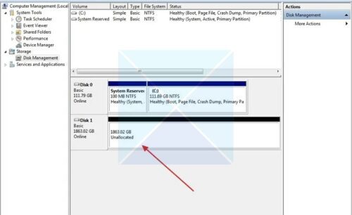 NTFS Partition showing as Unformatted after Blue Screen