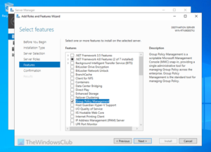 Install Group Policy Management Console in Windows 11/10