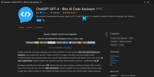 What are best free AI Extensions for Visual Studio Code?