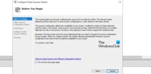 How to create a Failover Cluster in Windows Server