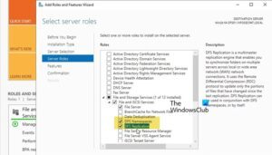 How to configure DFS in Windows Server