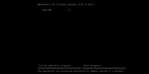 Convert Dynamic Disk to Basic without losing data: NIUBI Partition Editor