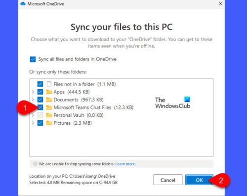 OneDrive shared folders not showing in File Explorer