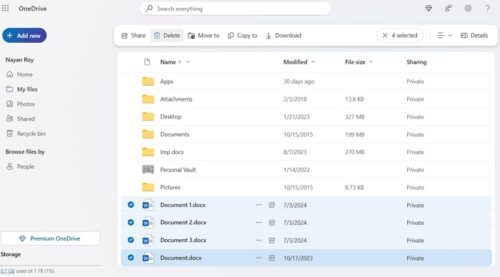 How to free up space in your OneDrive storage