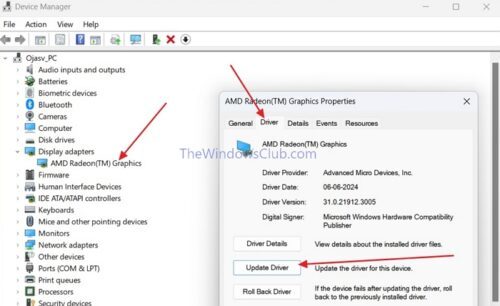 The bottom half of my computer screen is black in Windows 11