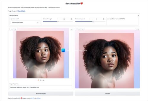 How to upscale images without restrictions on Windows PC for free