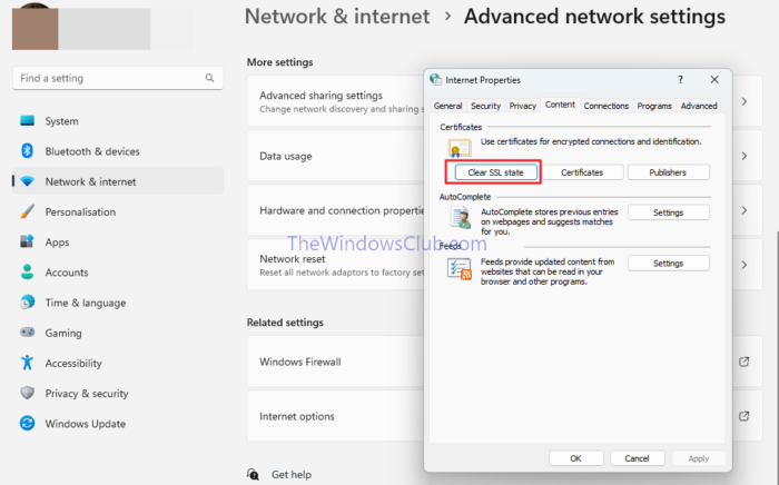 ERR_SSL_KEY_USAGE_INCOMPATIBLE Chrome or Edge error