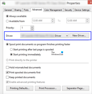Printer not printing double sided on Windows PC