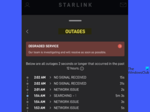 Can't connect to Starlink Network from PC or Laptop