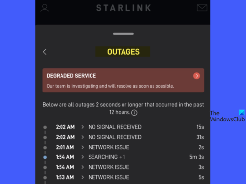 Can't connect to Starlink Network from PC or Laptop