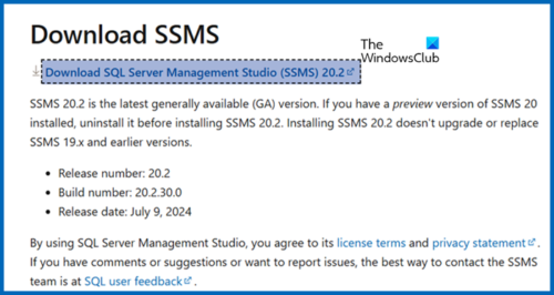 How to install and configure SQL Server Management Studio