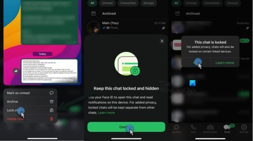How to Lock or Hide WhatsApp Chats with secret code