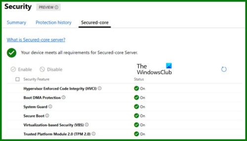 How to configure Secured-core Server for Windows Server