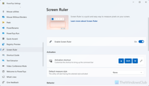 How to show Ruler on your Computer Screen?