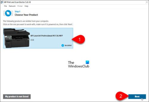 HP Print and Scan Doctor will fix Printer problems on Windows PC