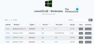 COMCTL32.dll missing or not found on Windows 11