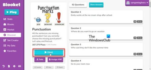 How to play Blooket games in multiplayer mode?