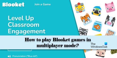 How to play Blooket games in multiplayer mode?