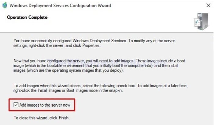 Windows deployment services encountered an error 0xc0000023