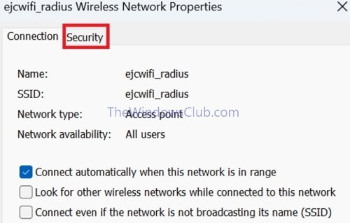 How to set up or change the EAP method for WiFi in Windows 11?