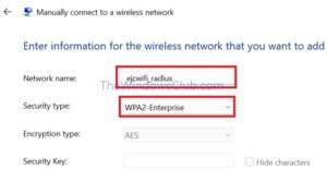 How to set up or change the EAP method for WiFi in Windows 11?